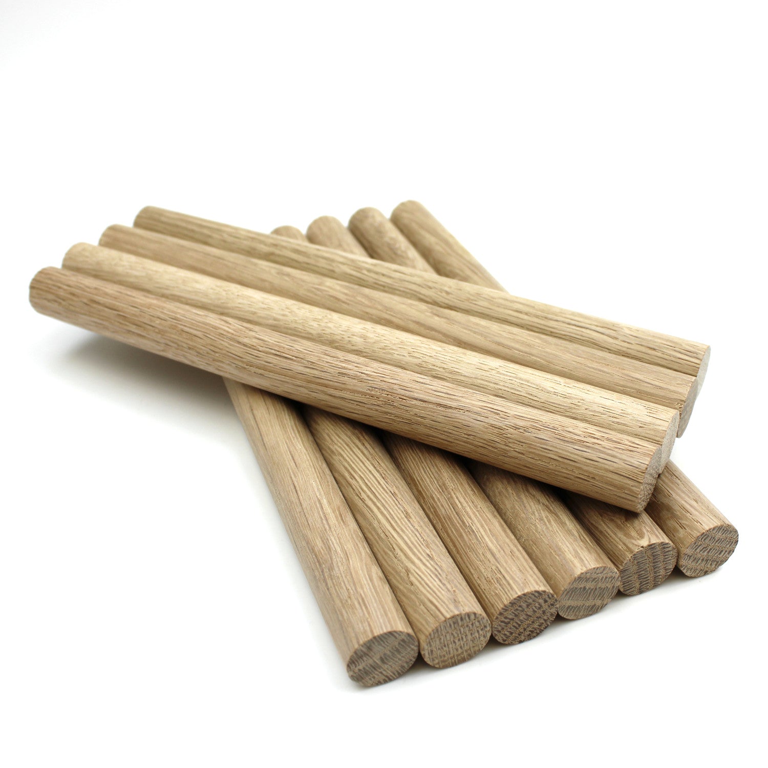 16mm Oak Dowel 200mm Length - Pack of 10 Dowels – Oakcrafts