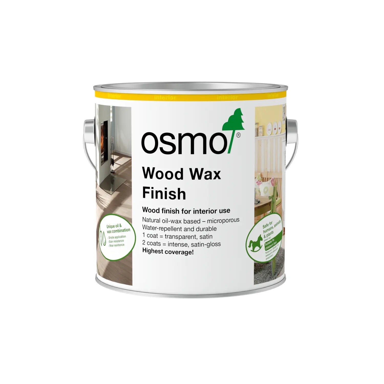 Osmo Wood Wax Finish - Oak 3164 – Oakcrafts