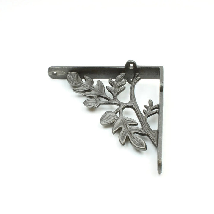 Shelf Brackets - Antique Cast Iron Acorn Design 180mm – Oakcrafts