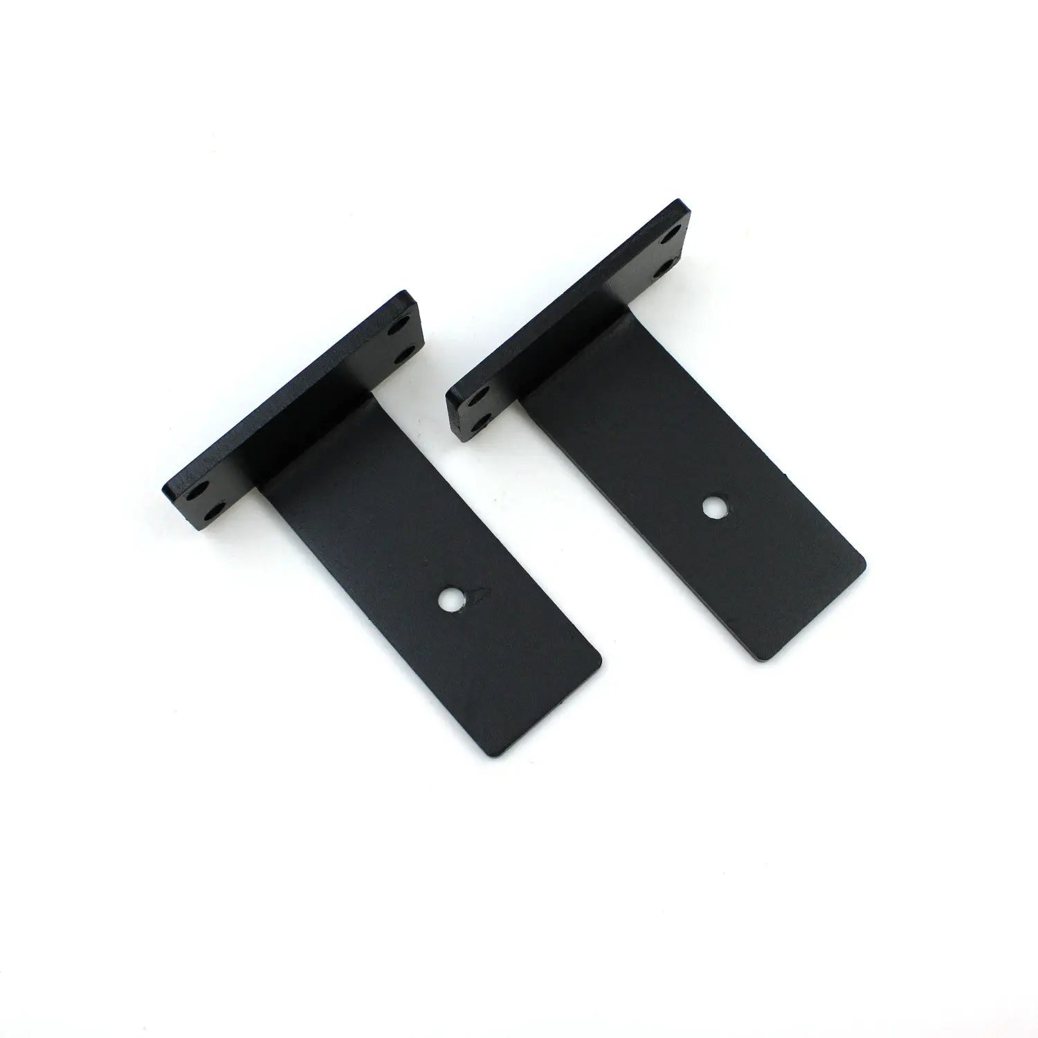 Concealed Shelf Brackets – Durable Black Powder Coated Finish – Oakcrafts