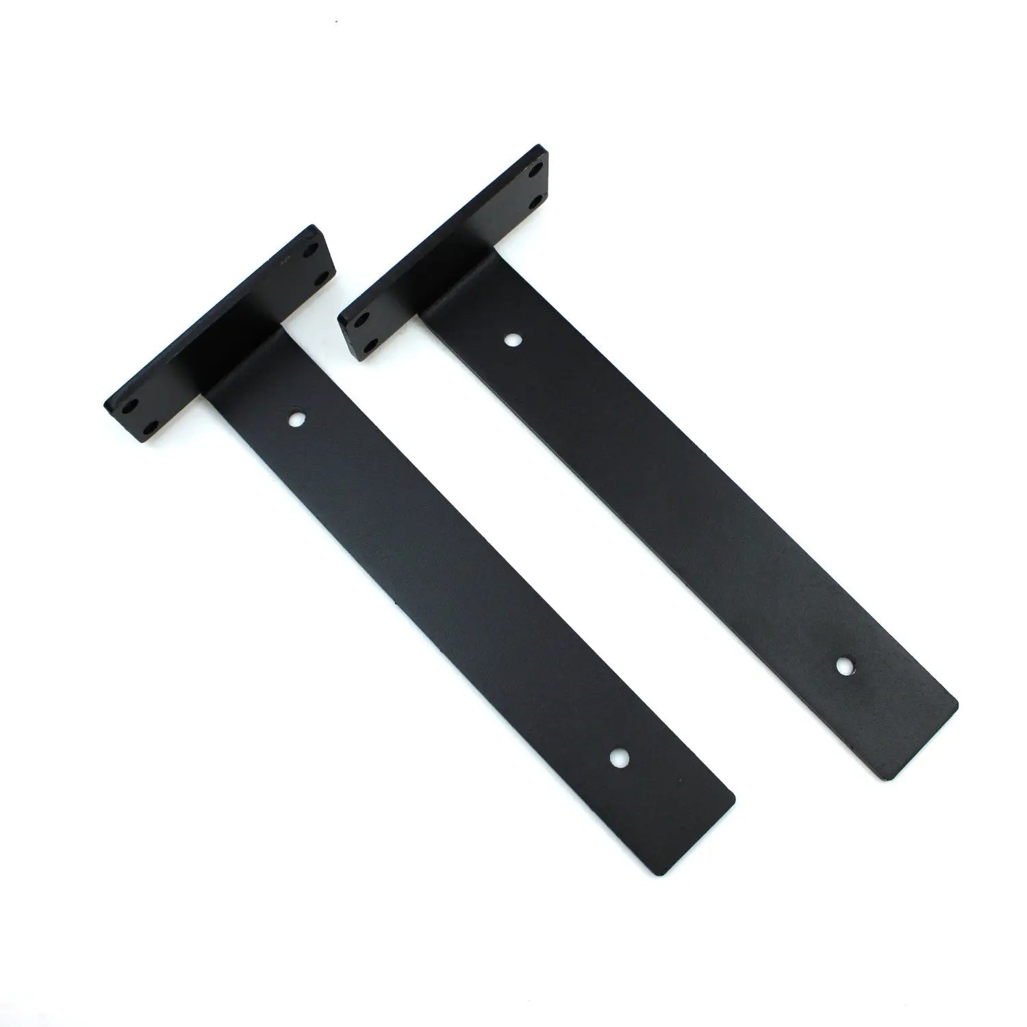 Concealed Shelf Brackets – Durable Black Powder Coated Finish – Oakcrafts