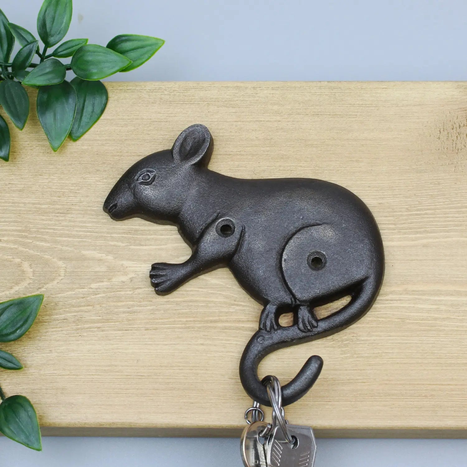 Antique Cast Iron Rat Single Wall Hook – Oakcrafts